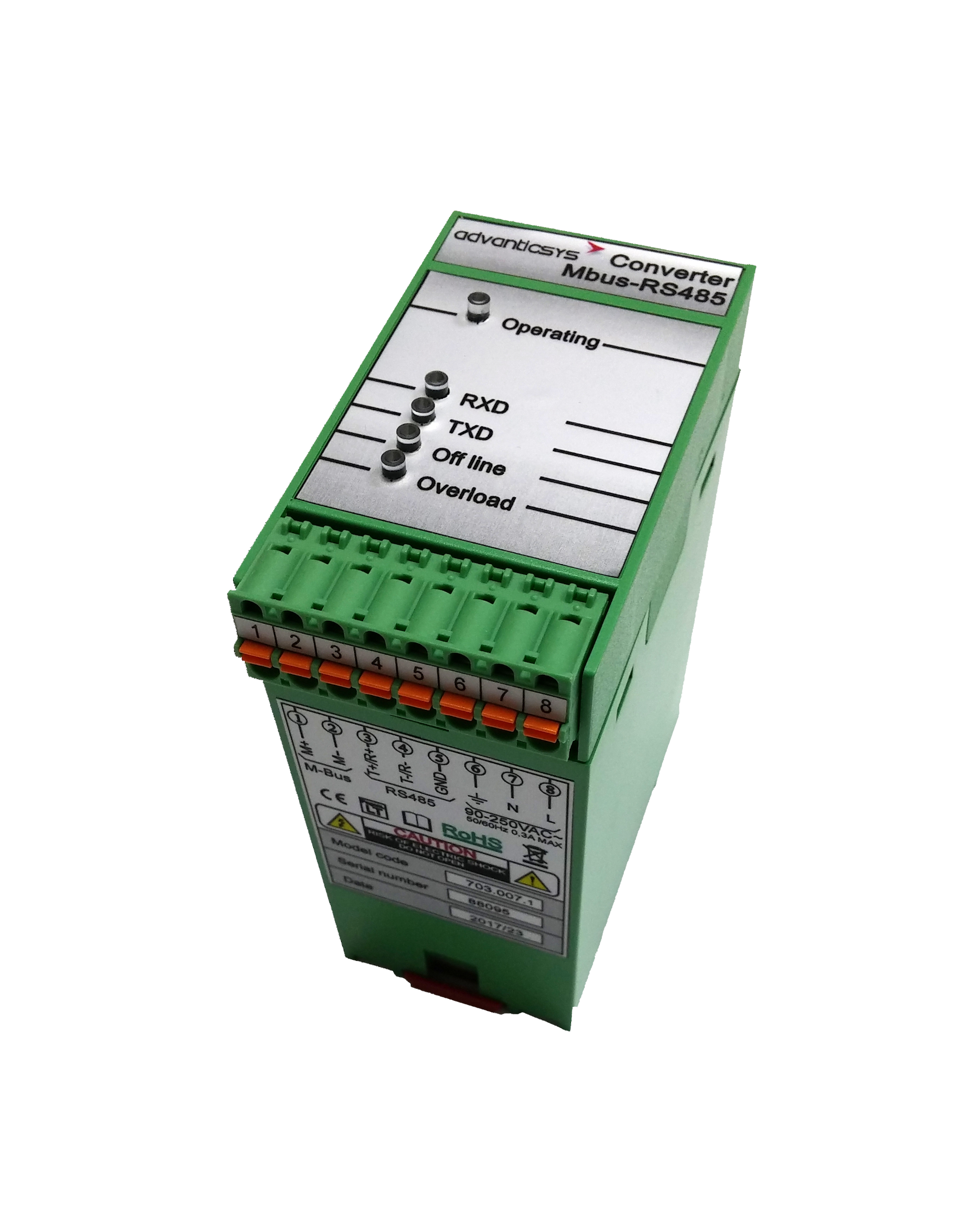 RS485/RS232 to M-Bus Converter - advanticsys | Industrial IoT | IoT ...